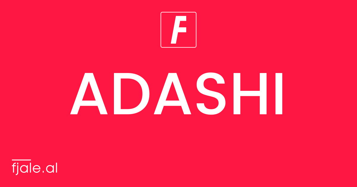 Adashi ‹ kuptimi ‹ FJALË