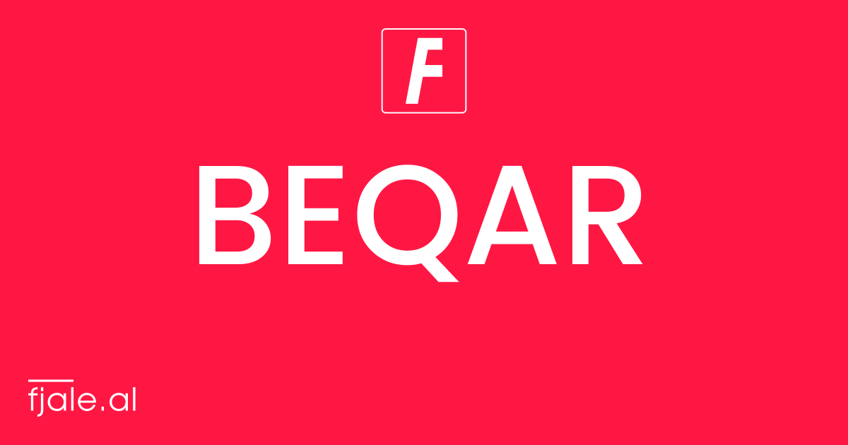 Beqar ‹ kuptimi ‹ FJALË