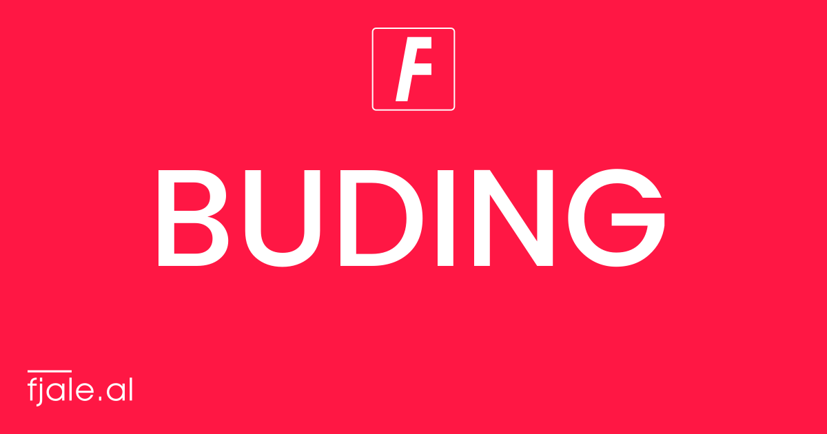 Buding ‹ kuptimi ‹ FJALË