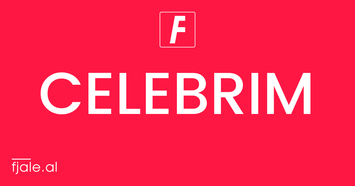 Celebrim ‹ kuptimi ‹ FJALË