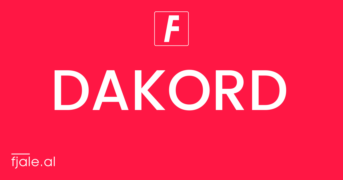 Dakord ‹ kuptimi ‹ FJALË