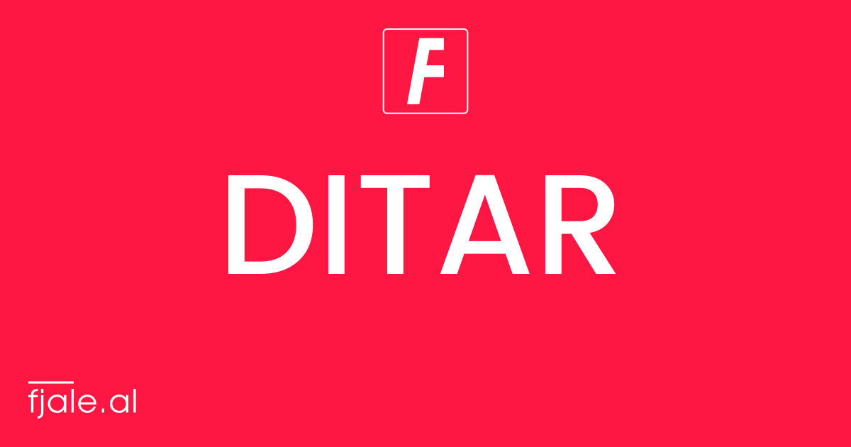 Ditar ‹ kuptimi ‹ FJALË