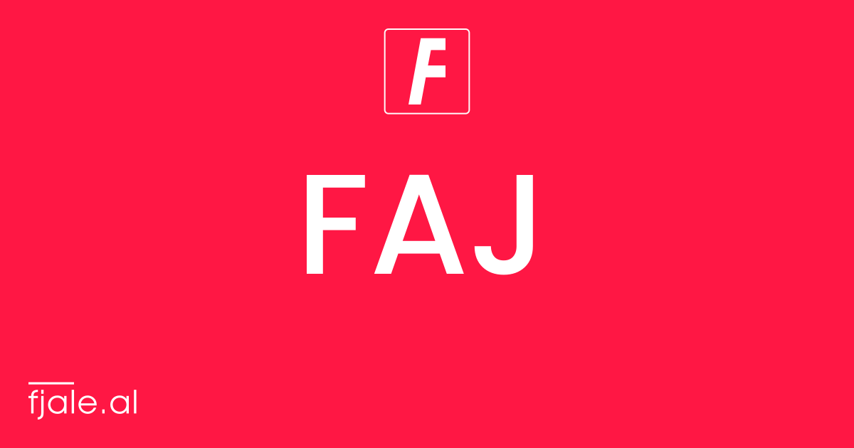 Faj ‹ kuptimi ‹ FJALË