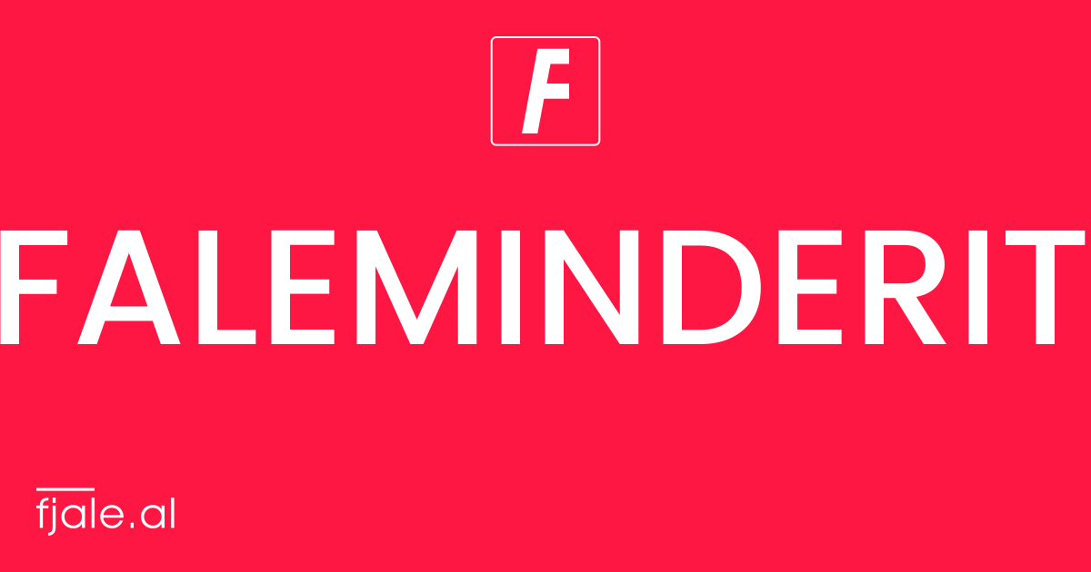 Faleminderit ‹ kuptimi ‹ FJALË