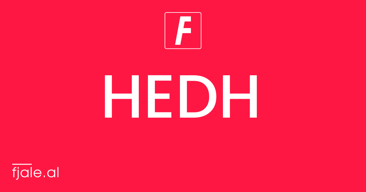 Hedh ‹ kuptimi ‹ FJALË