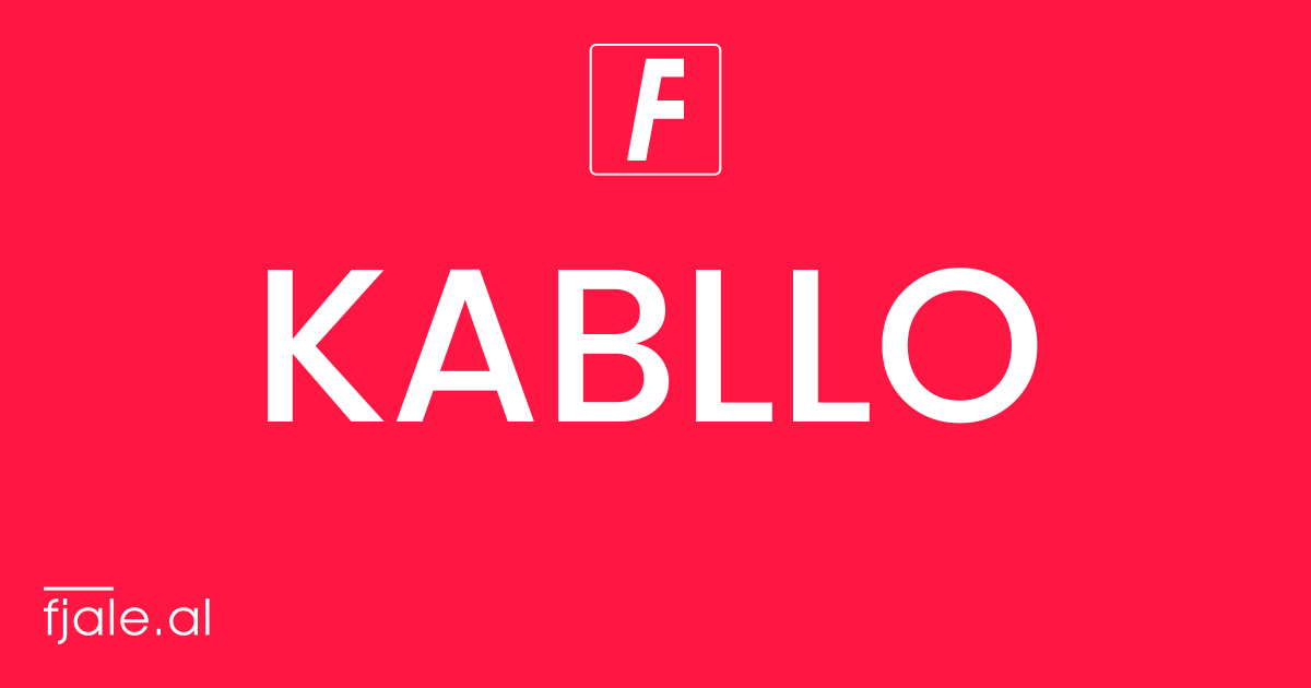 Kabllo ‹ kuptimi ‹ FJALË