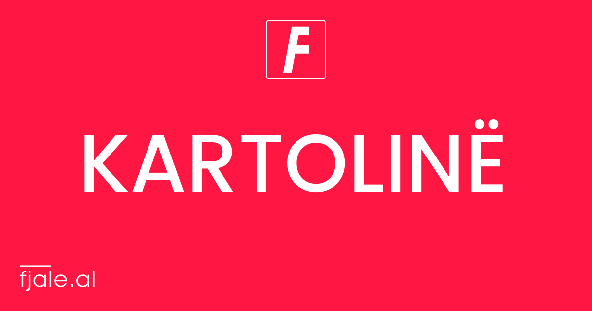 Kartolinë ‹ kuptimi ‹ FJALË