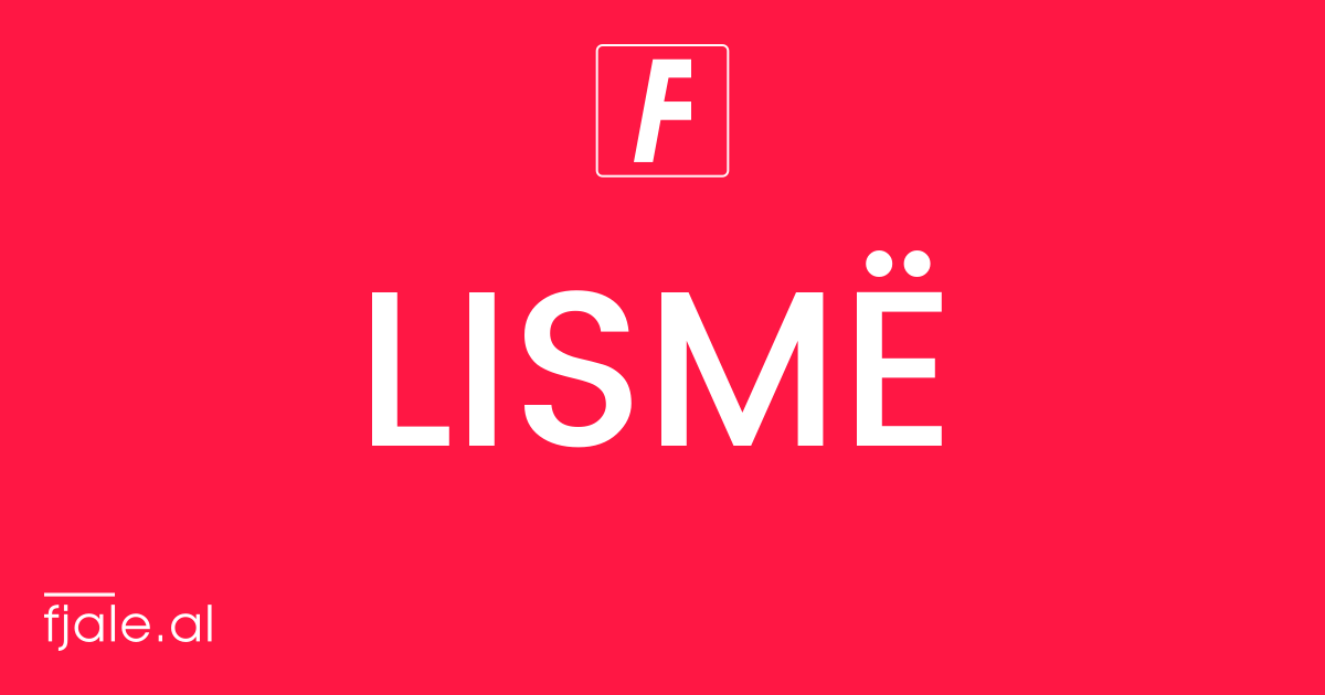 Lismë ‹ kuptimi ‹ FJALË
