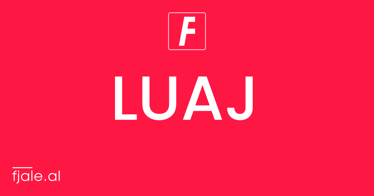 Luaj ‹ kuptimi ‹ FJALË