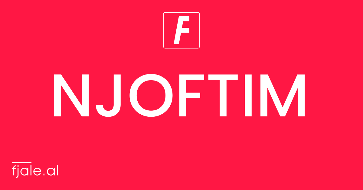 Njoftim ‹ kuptimi ‹ FJALË