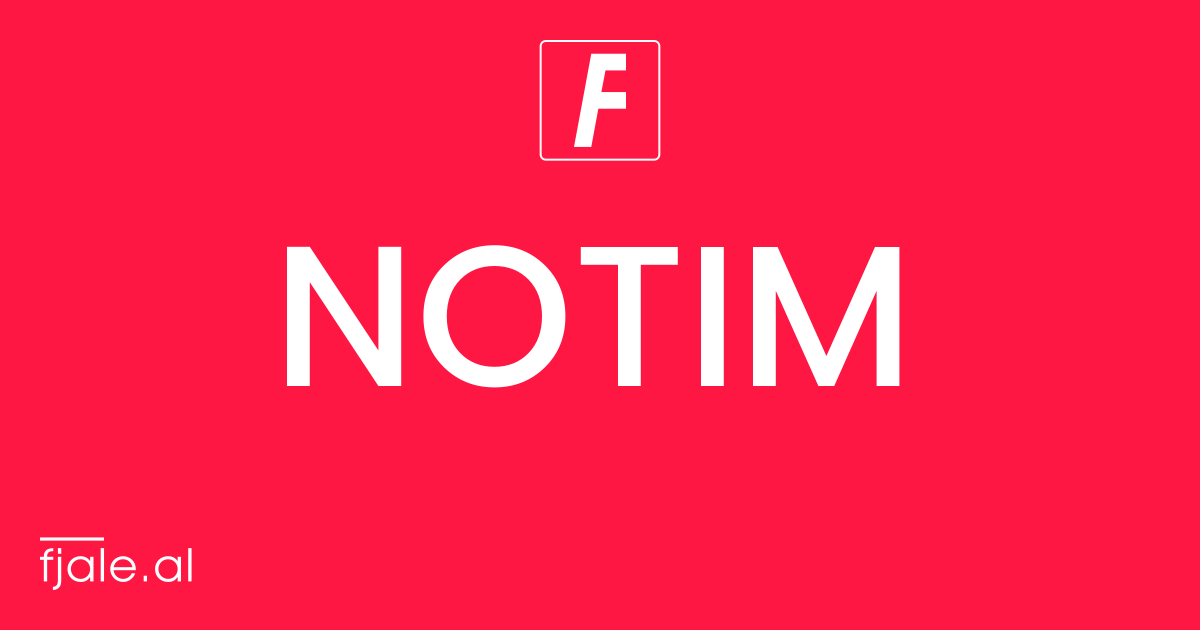 Notim ‹ kuptimi ‹ FJALË