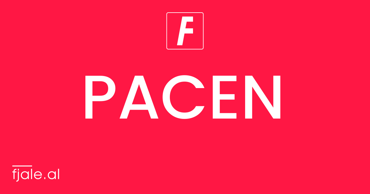 Pacen ‹ kuptimi ‹ FJALË