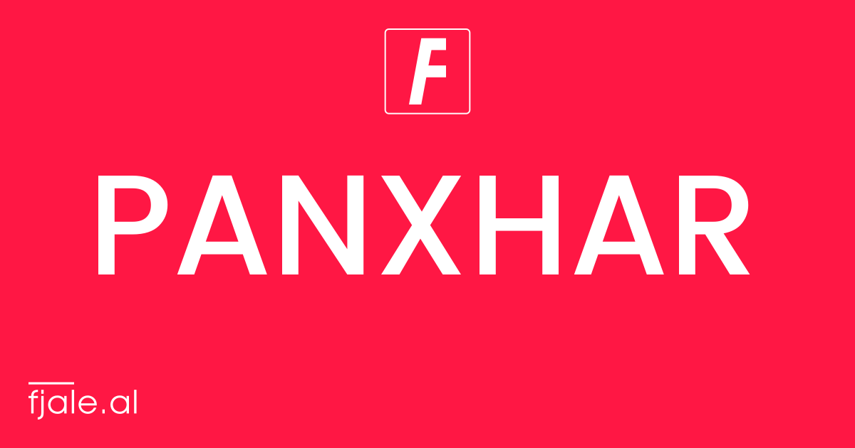 Panxhar ‹ kuptimi ‹ FJALË