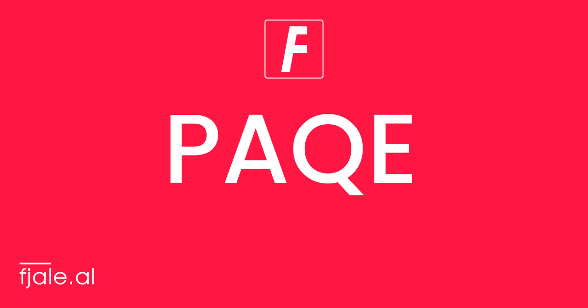 Paqe ‹ kuptimi ‹ FJALË