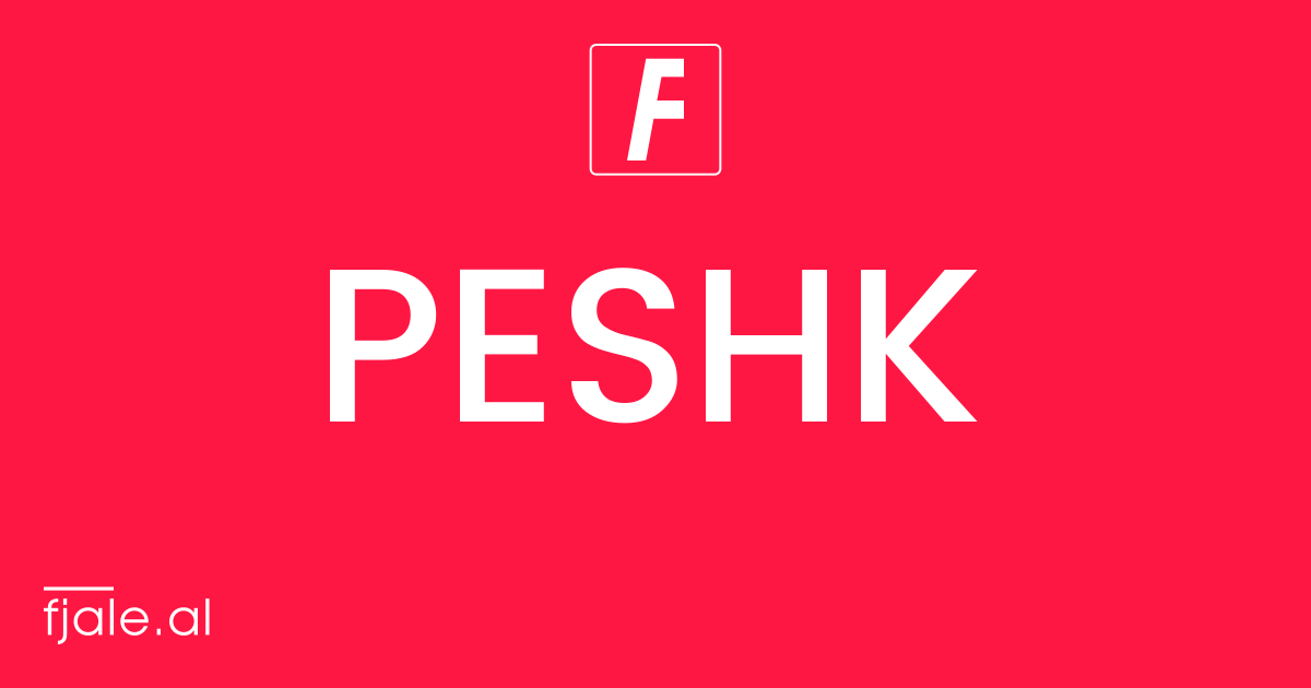 Peshk ‹ kuptimi ‹ FJALË