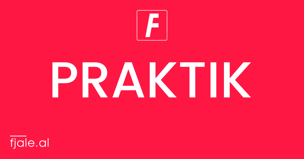 Praktik ‹ kuptimi ‹ FJALË