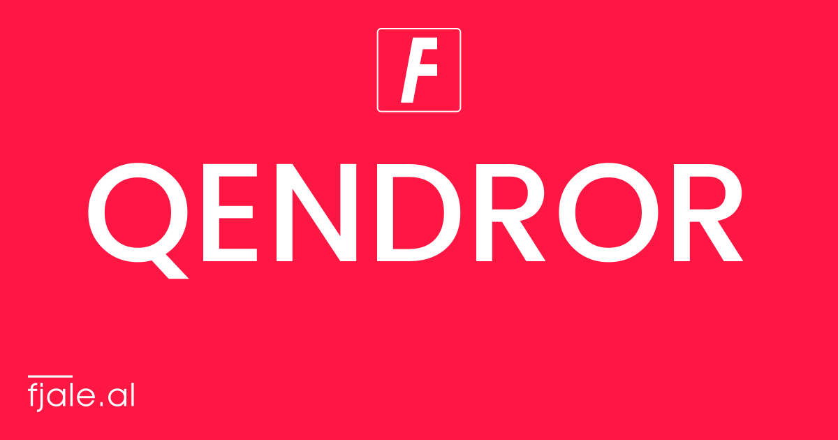 Qendror ‹ kuptimi ‹ FJALË