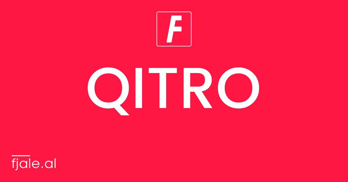 Qitro ‹ kuptimi ‹ FJALË