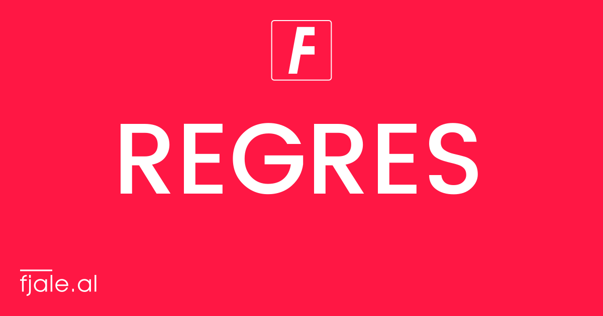 Regres ‹ kuptimi ‹ FJALË