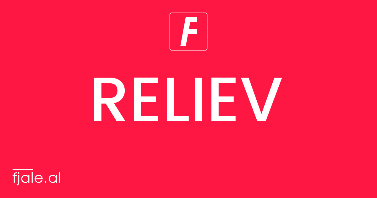 Reliev ‹ kuptimi ‹ FJALË