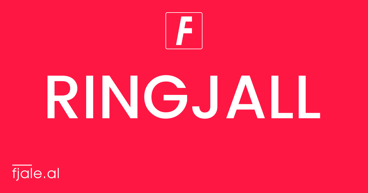 Ringjall ‹ kuptimi ‹ FJALË