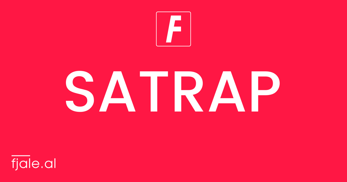 Satrap ‹ kuptimi ‹ FJALË