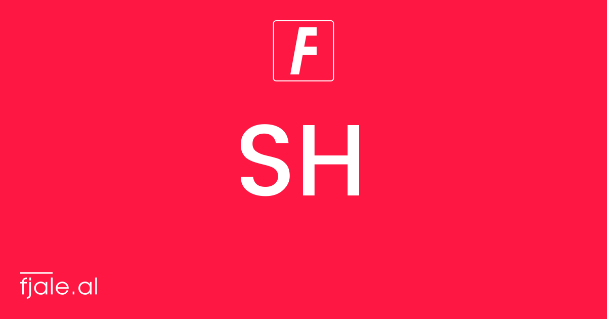 Sh ‹ kuptimi ‹ FJALË