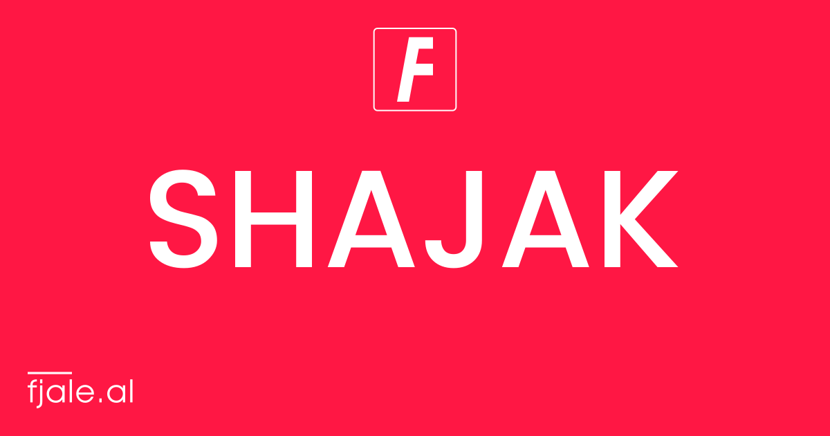 Shajak ‹ kuptimi ‹ FJALË