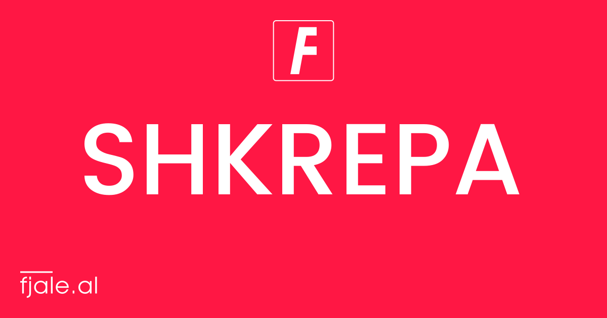 Shkrepa ‹ kuptimi ‹ FJALË