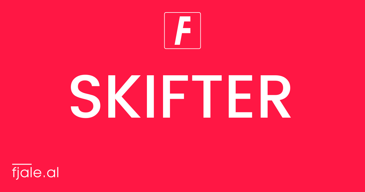 Skifter ‹ kuptimi ‹ FJALË