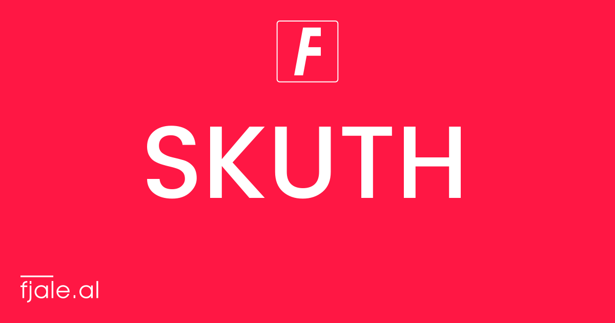 Skuth ‹ kuptimi ‹ FJALË