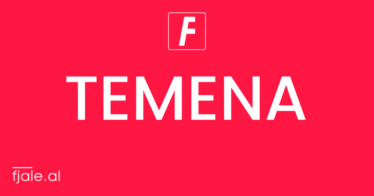 Temena ‹ kuptimi ‹ FJALË