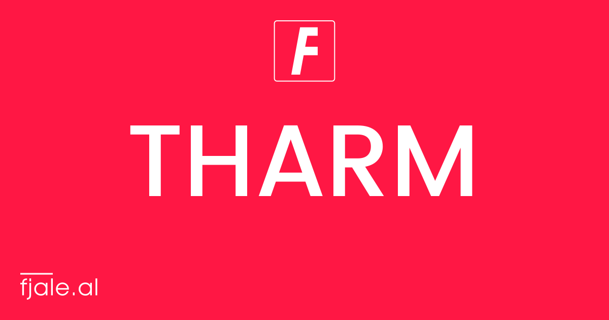 Tharm ‹ kuptimi ‹ FJALË