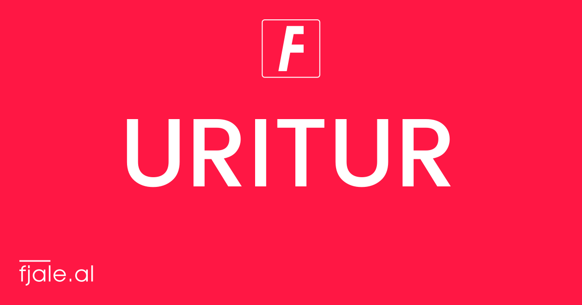 Uritur ‹ kuptimi ‹ FJALË