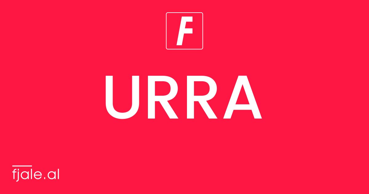 Urra ‹ kuptimi ‹ FJALË