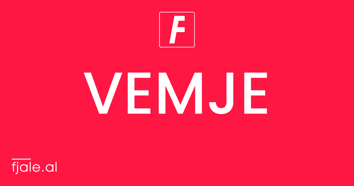 Vemje ‹ kuptimi ‹ FJALË