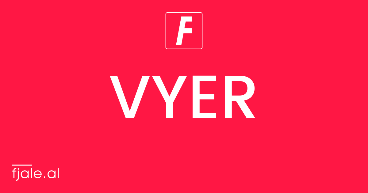 Vyer ‹ kuptimi ‹ FJALË