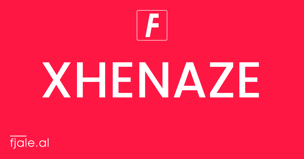 Xhenaze ‹ kuptimi ‹ FJALË